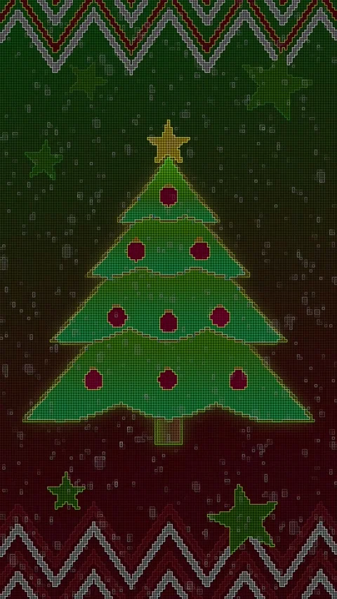 Christmas Pixel Art Stock Videos – Royalty-Free HD & 4K Videos | Pond5