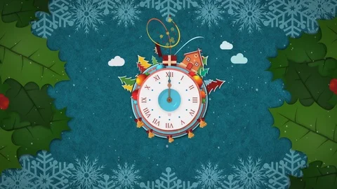 Christmas Watch Logo ~ After Effects Template #100435023