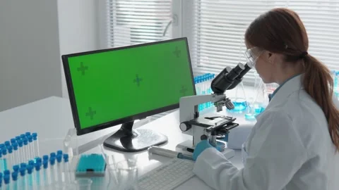 Laboratory Green Screen Stock Footage ~ Royalty Free Stock Videos | Pond5