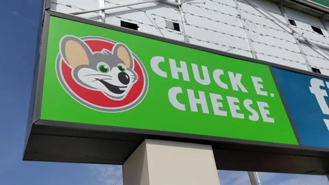 Chuck E Cheese Signage | Stock Video | Pond5
