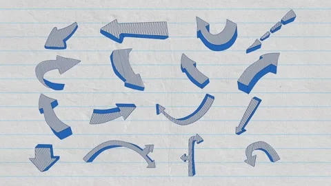 After Effects Template: Chunky Arrow Pack #147733492 | Pond5