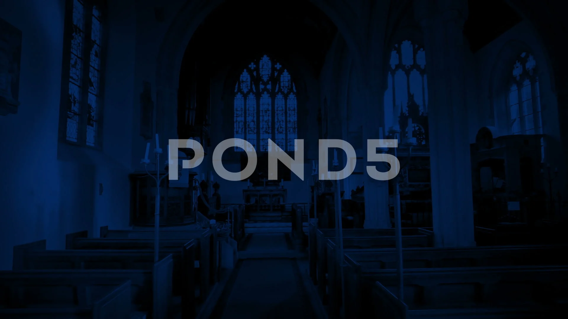 Church Interior Night