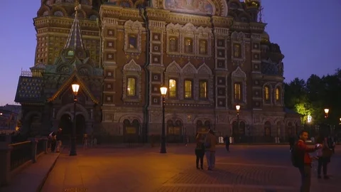 Church of the Savior on Blood, Saint-Pet... | Stock Video | Pond5