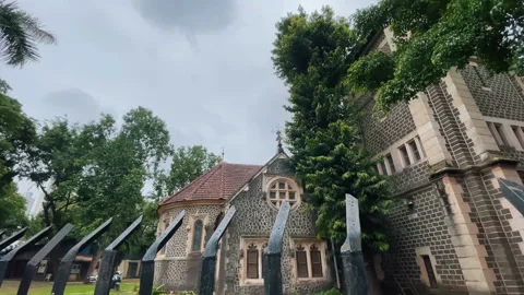Church Of St Mary The Virgin in Parel, M... | Stock Video | Pond5