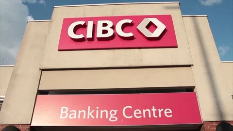 cibc canadian imperial bank of commerce ... | Stock Video | Pond5