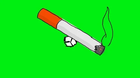 Cigarette Green Screen Stock Footage ~ Royalty Free Stock Videos | Pond5