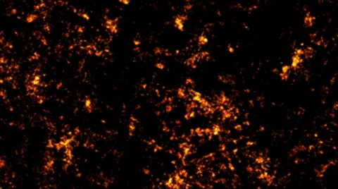 cinders on black background HD | Stock Video | Pond5