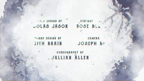 End Credits After Effects Templates ~ Projects | Pond5