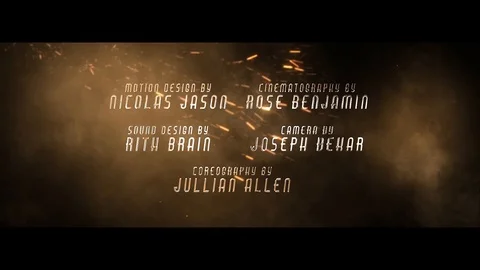 End Credits After Effects Templates ~ Projects | Pond5