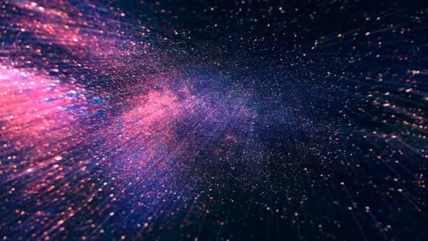 Cinemagraph of deep space background in ... | Stock Video | Pond5