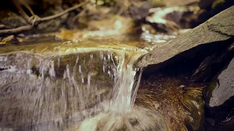 Cinemagraph Loop - Closeup Spring Water ... | Stock Video | Pond5