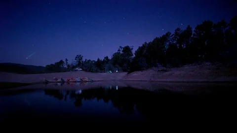 Cinemagraph Loop - Shooting Star by the ... | Stock Video | Pond5