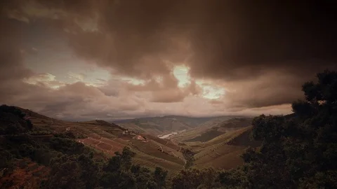 Cinemagraph Loop - Trees and Fields on a... | Stock Video | Pond5