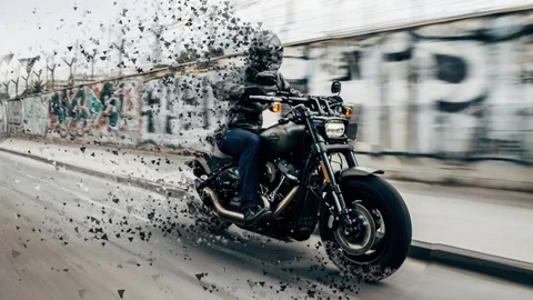 Speeding Motorcycle Stock Videos – Royalty-Free HD & 4K Videos