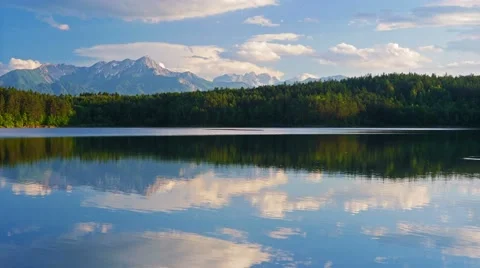 Cinemagraph. Summer nature mountain fore... | Stock Video | Pond5
