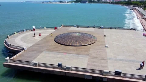 Cinematic aerial forward dolly plus tilt... | Stock Video | Pond5