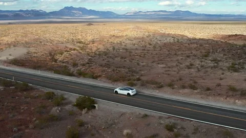 cinematic aerial zoom in of a modern whi... | Stock Video | Pond5