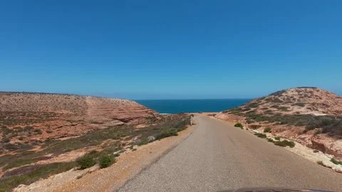 Cinematic Driving Plate, Driving Towards... | Stock Video | Pond5