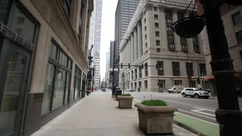Empty Chicago Streets Stock Video Footage | Royalty Free Empty Chicago ...