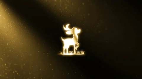 cinematic epic gold silver logo animatio... | Stock Video | Pond5