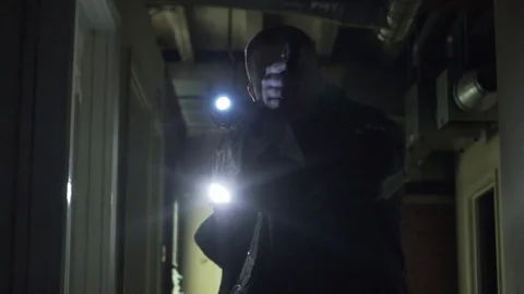 Cinematic FBI Agents Stealth Raid Maneuv... | Stock Video | Pond5