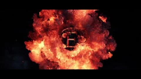 After Effects Template: Cinematic Fire Logo #313058497