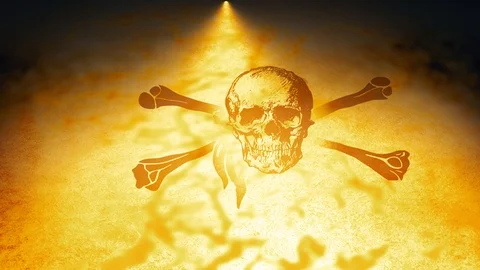 Cinematic Map Animation over old parchme... | Stock Video | Pond5