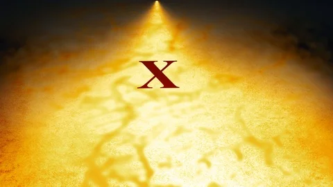 Cinematic Map Animation over old parchme... | Stock Video | Pond5