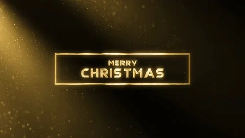 Merry Christmas Animation Stock Video Footage | Royalty Free Merry ...