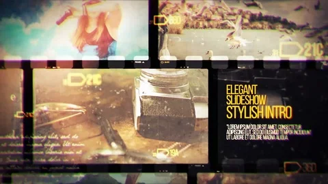 Cinematic Photo Slideshow ~ After Effects Project #122765315