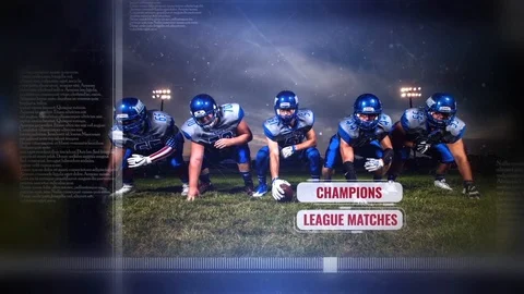 After Effects Template: Cinematic Sports Slideshow #90884344