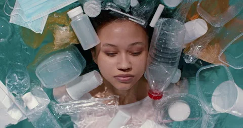 Cinematic top view, face of young mixed ... | Stock Video | Pond5