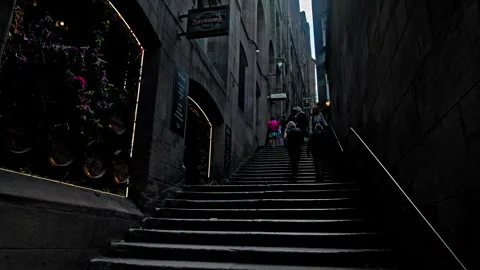 Walking Up Stairs Stock Footage ~ Royalty Free Stock Videos | Pond5