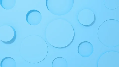 Circle 3d shapes geometric animation on ... | Stock Video | Pond5