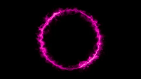 Circle audio spectrum on loop animation. | Stock Video | Pond5