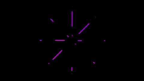 Circle fireworks loading icon loop anima... | Stock Video | Pond5