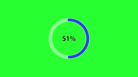 Loading Circle Green Screen Stock Video Footage | Royalty Free Loading ...