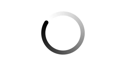 Circle Loading icon loop out animation 4... | Stock Video | Pond5