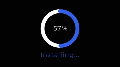 Circular Progress Bar Stock Video Footage | Royalty Free Circular Progress Bar Videos | Pond5