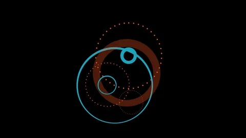 Circle Shape FX Animation Elements 10 in... | Stock Video | Pond5