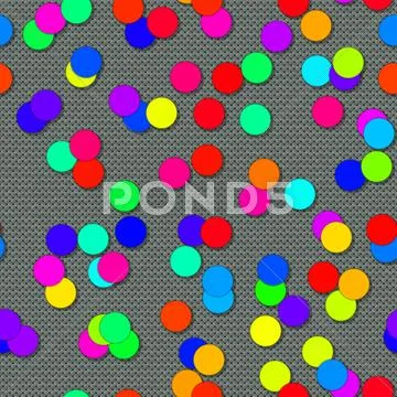 Circle shapes with seamless generated texture background ~ Clip Art ...