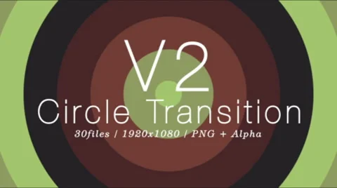 The Circle Transition V2 (30 pack) ~ After Effects #60111485