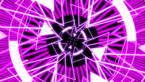 Circle Triangle Motion Graphics Loop Pur... | Stock Video | Pond5