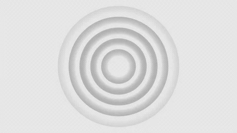 Circle waveform diffusion animation. | Stock Video | Pond5