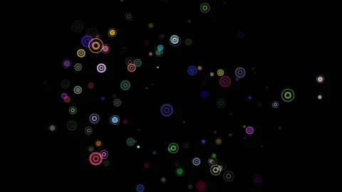 Circles Blast Seamless Looping animation | Stock Video | Pond5