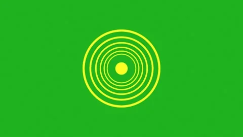 Circles in vibration motion graphics wit... | Stock Video | Pond5