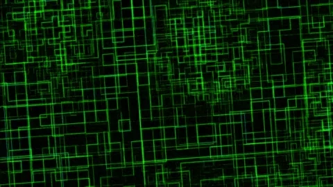 circuit animation background on a comput... | Stock Video | Pond5