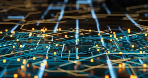 Data Current Stock Video Footage | Royalty Free Data Current Videos | Pond5