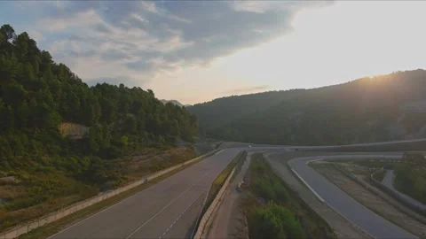 Circuit Parcmotor Castelloli, cinematic ... | Stock Video | Pond5