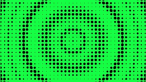 Circular point wave animation motion gra... | Stock Video | Pond5